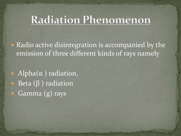 Level Measurement With Radiation Method | PPT