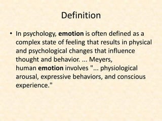 116. emotion | PPT