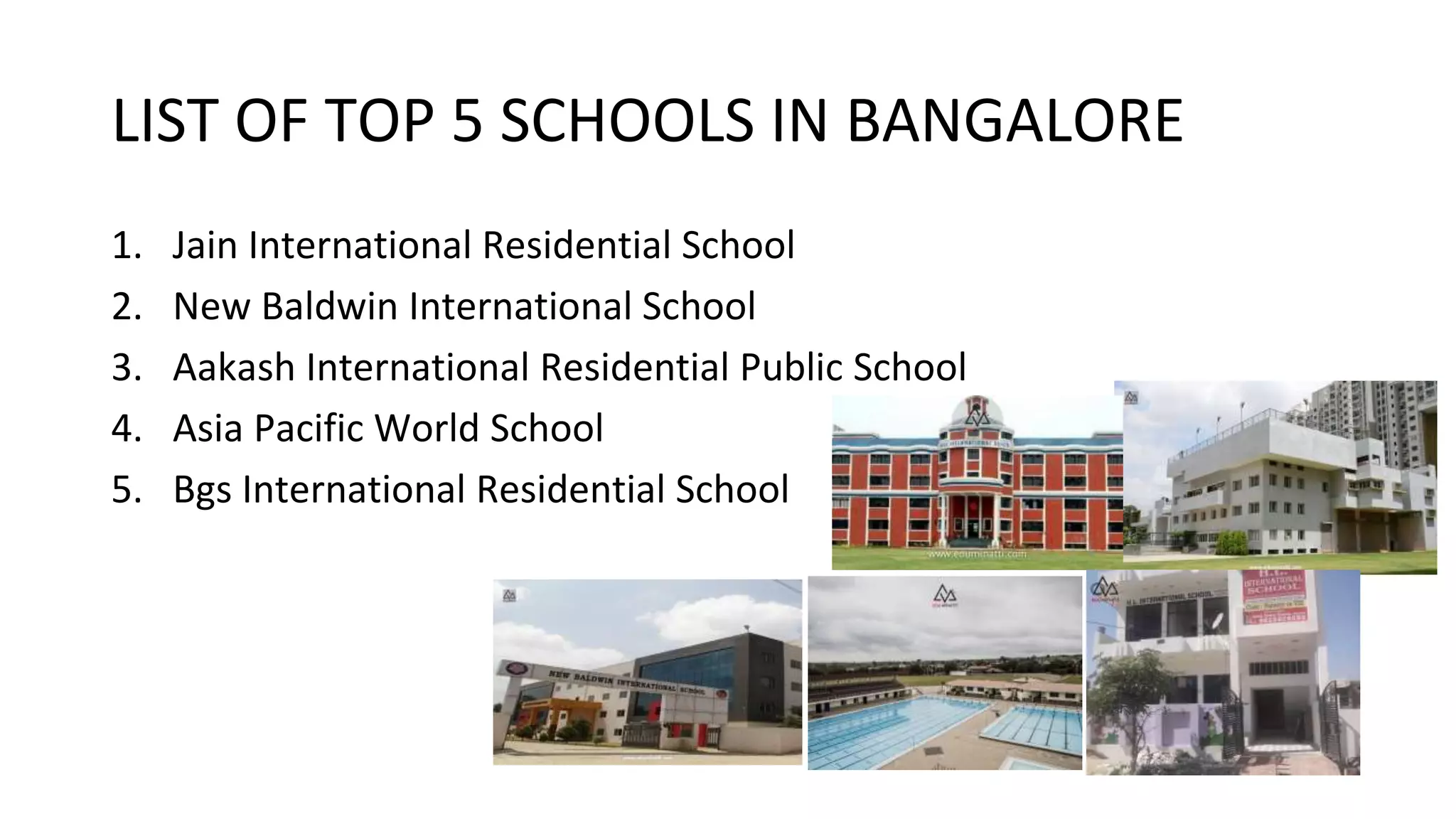 Top ten schools in Bangalore.pptx