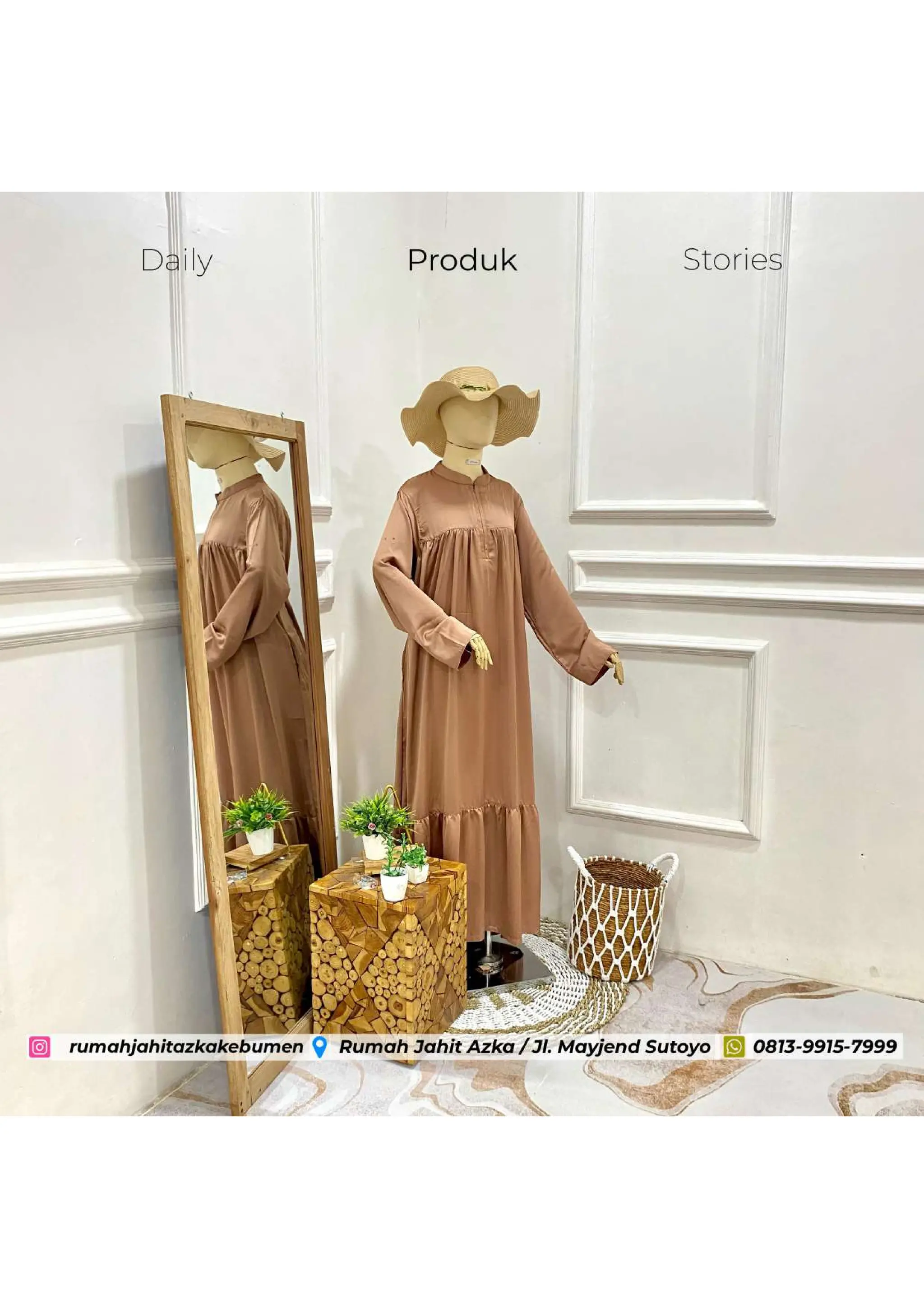 Iner Outer Brukat Modern by Rumah Jahit Azka | PDF