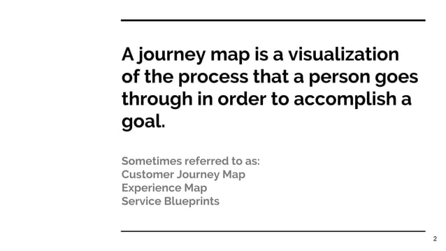 116 - Journey Mapping 101 | PPT