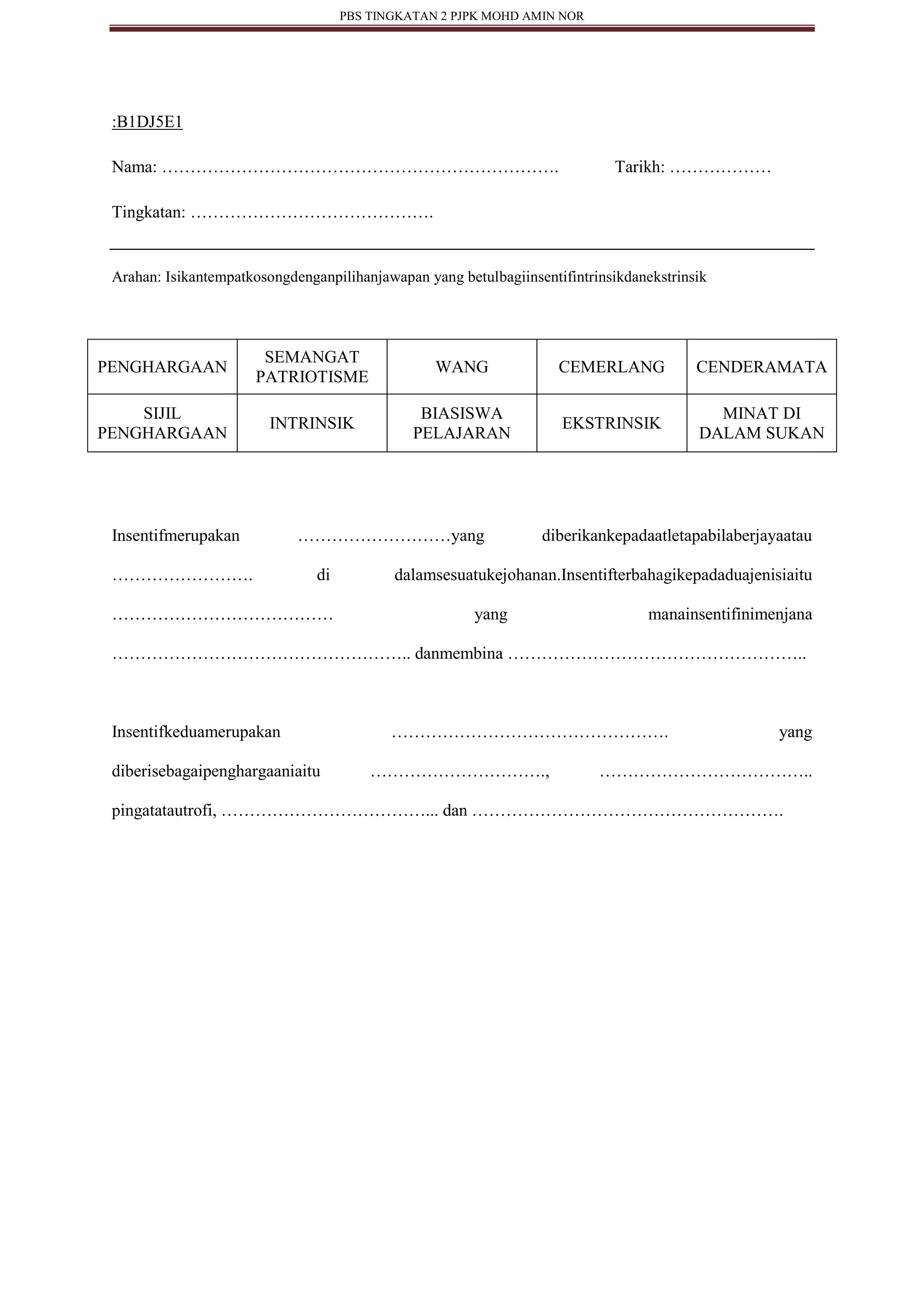 116030322 kesukanan-pjpk-tingkatan-2 | PDF