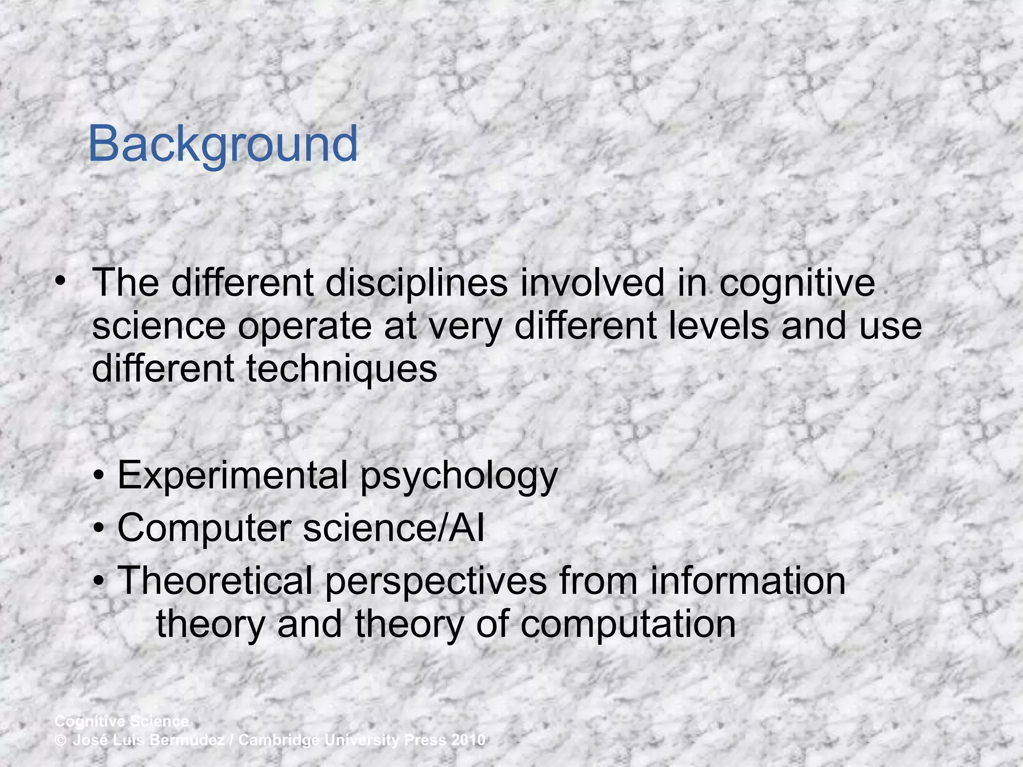 Marr's Theory of Vision | PPT