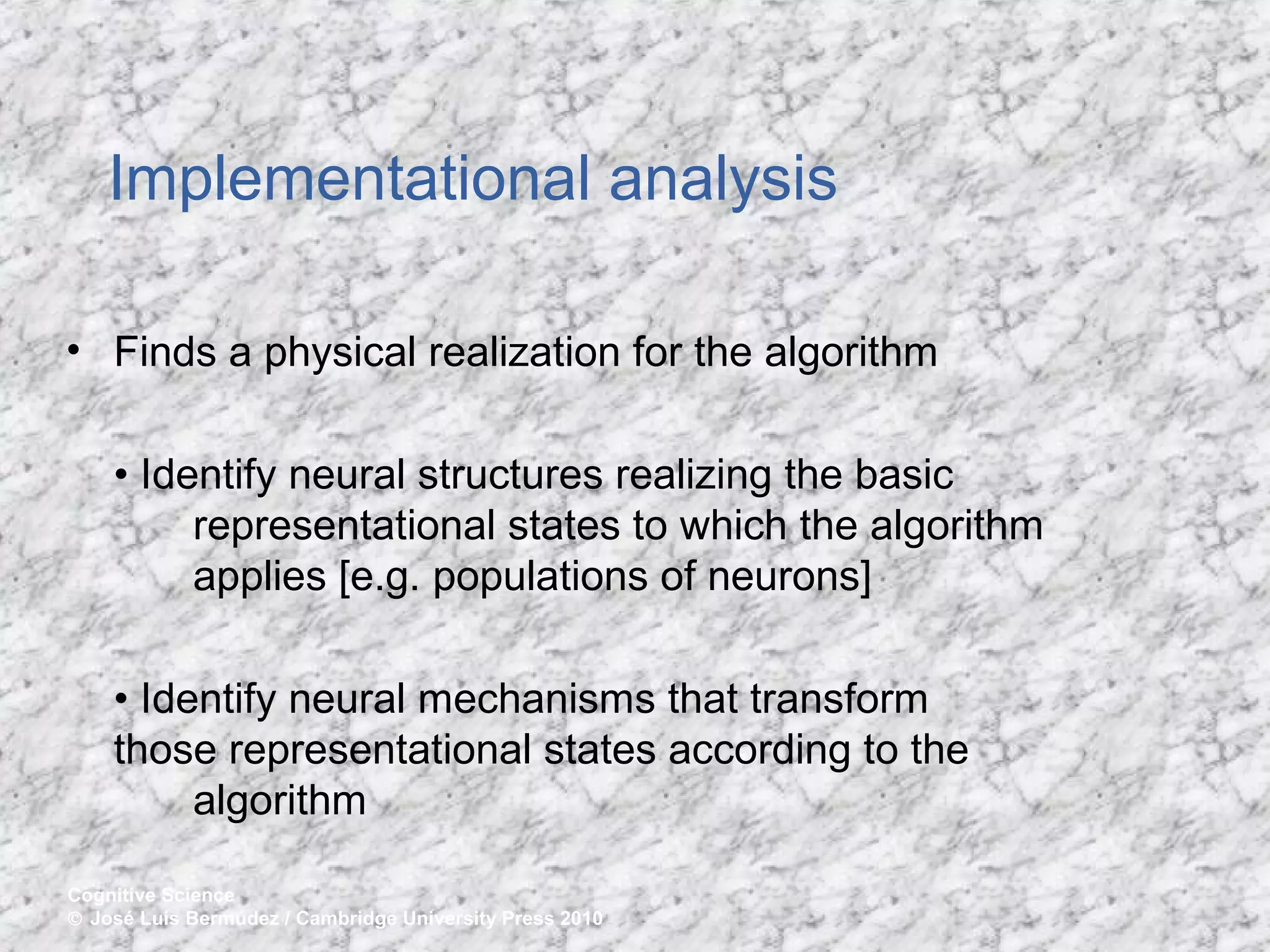 Marr's Theory of Vision | PPT