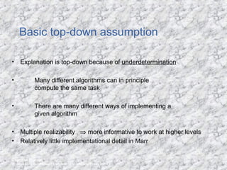 Marr's Theory of Vision | PPT