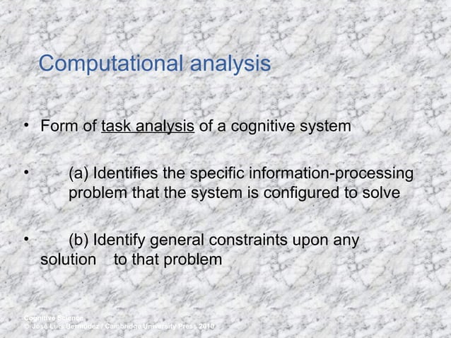Marr's Theory of Vision | PPT