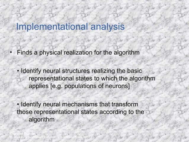 Marr's Theory of Vision | PPT