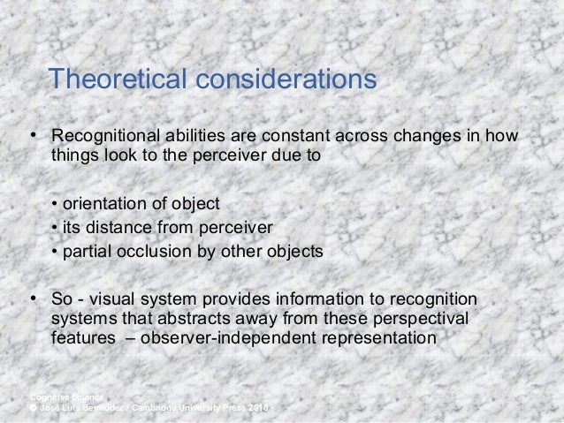 Marr's Theory of Vision