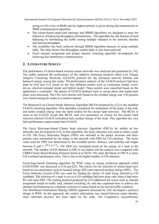 MULTI-CLUSTER MULTI-CHANNEL SCHEDULING (MMS) ALGORITHM FOR MAXIMUM DATA COLLECTION WITH DELAY ...
