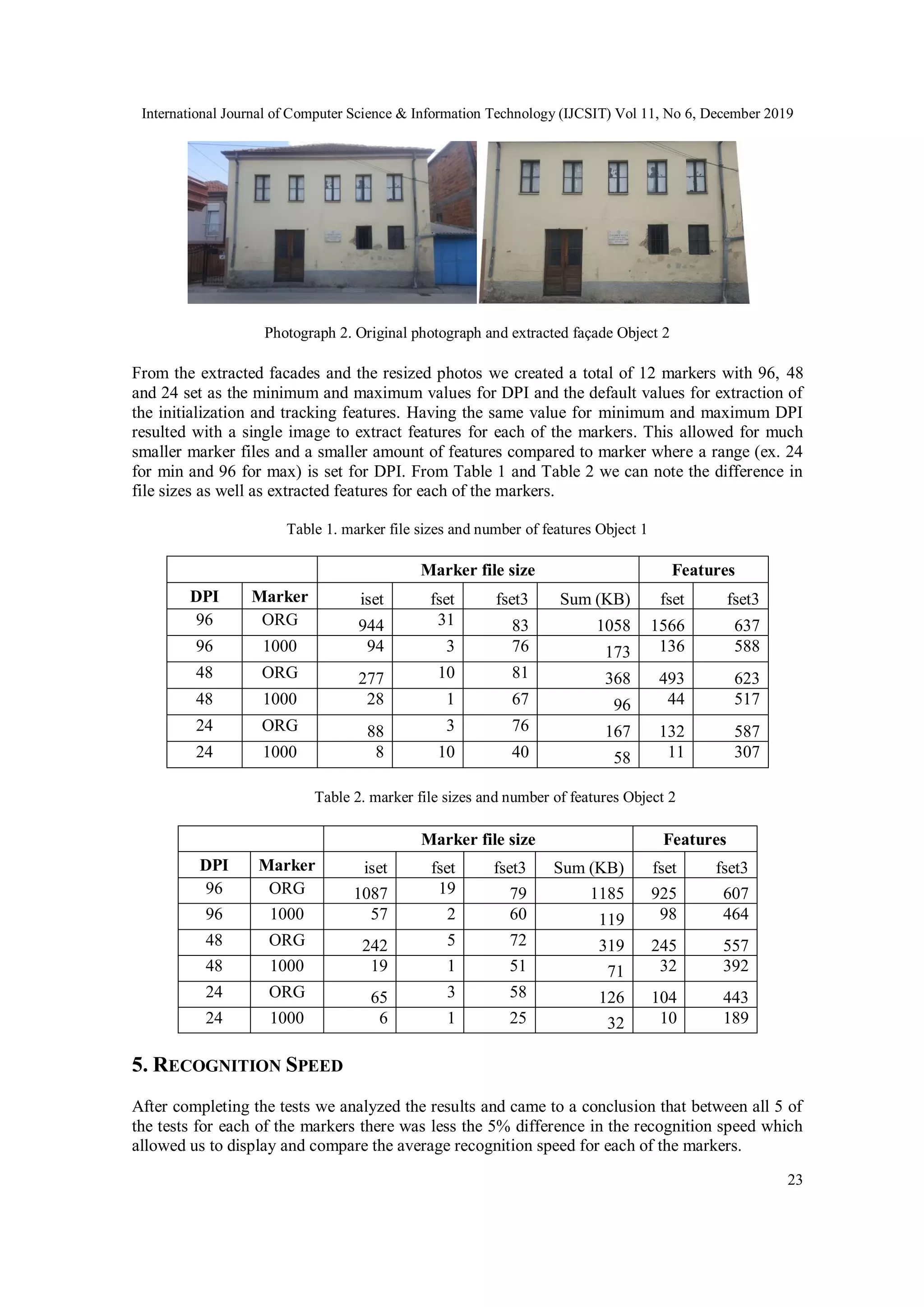 Recognizing and Tracking Outdoor Objects by Using Artoolkit Markers | PDF