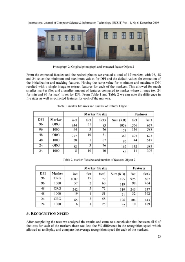 Recognizing and Tracking Outdoor Objects by Using Artoolkit Markers | PDF
