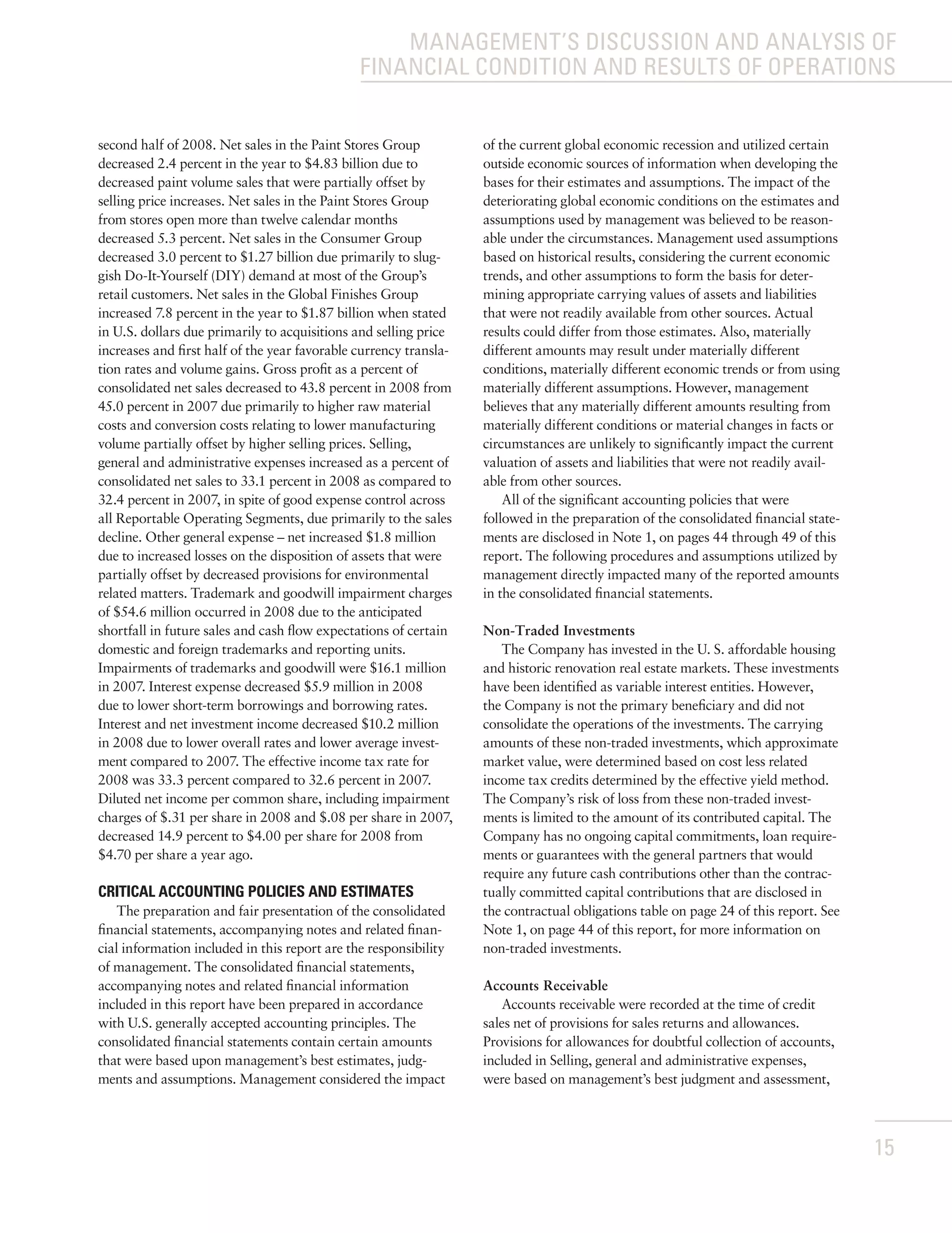 sherwin-williams _2008_AR_Final | PDF