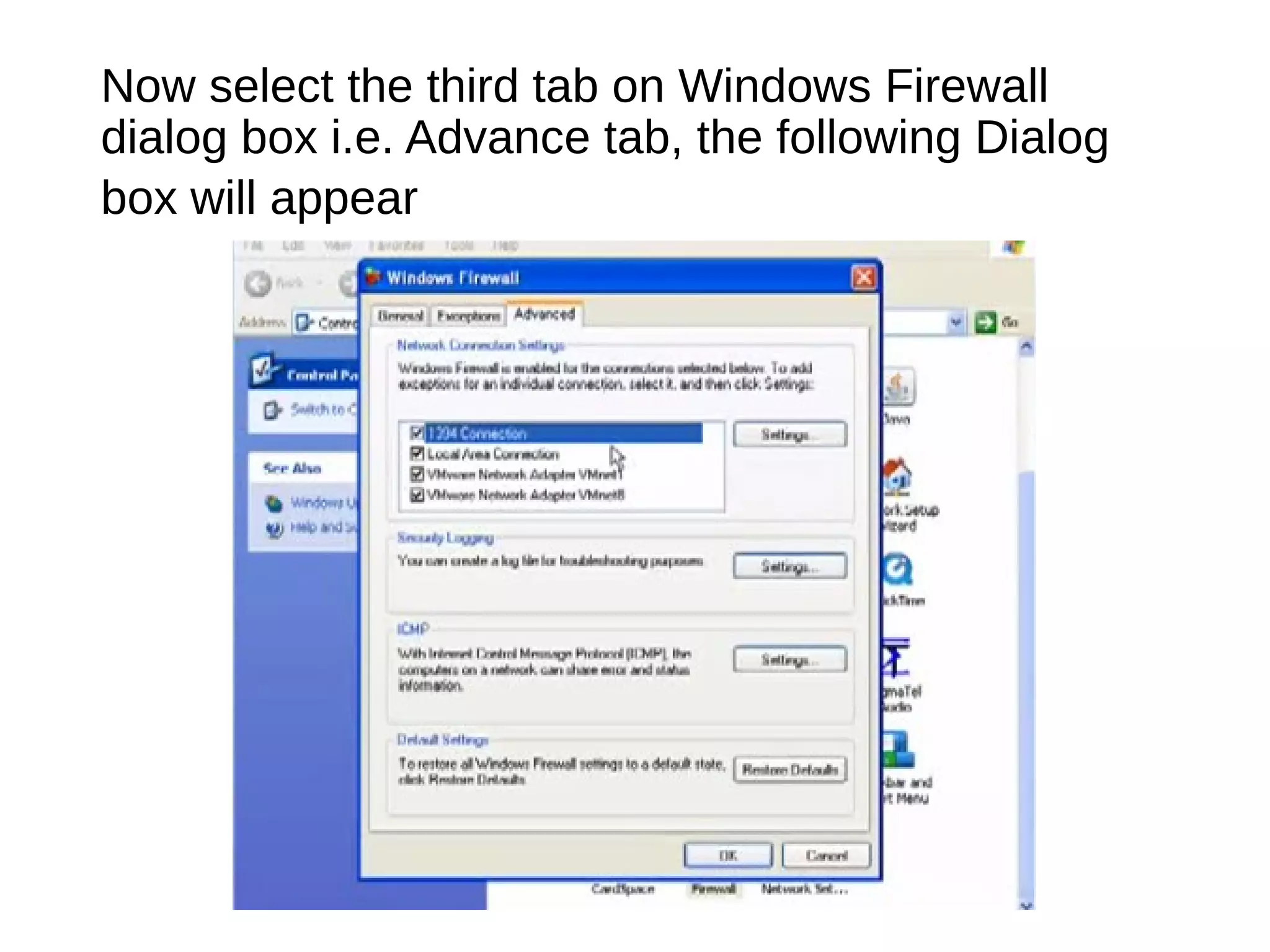 Windows firewall | PPT