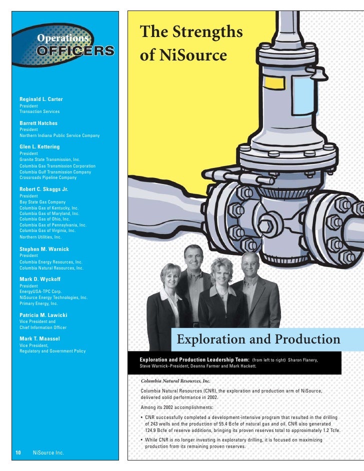 nisource annual reports 2002