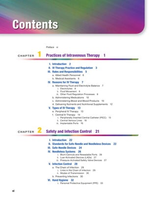 Intravenous Therapy For Health Care Personnel Kathryn A Booth | PDF