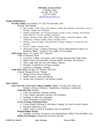 Michael Kalansky_Resume_ | PDF