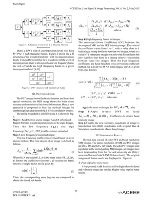 A New Approach of Medical Image Fusion using Discrete Wavelet Transform | PDF