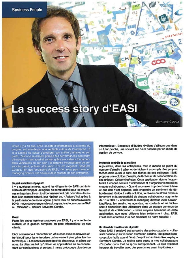 The succes story of EASI | PDF