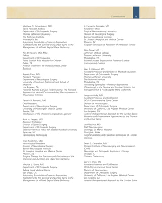 Surgical Anatomy And Techniques To The Spine Daniel H Kim Jeffrey Henn ...