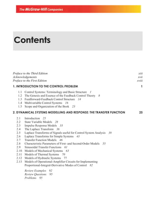 Control Systems Principles And Design Third Edition M Gopal | PDF