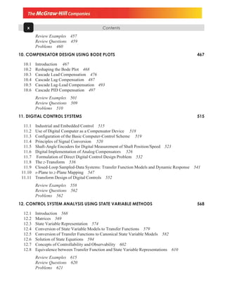 Control Systems Principles And Design Third Edition M Gopal | PDF