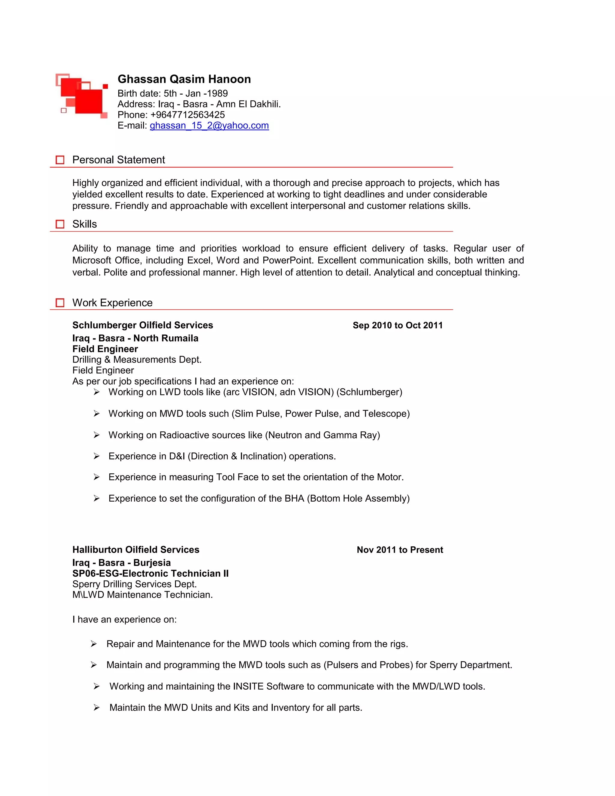 Ghassan Qasim Hanoon | PDF