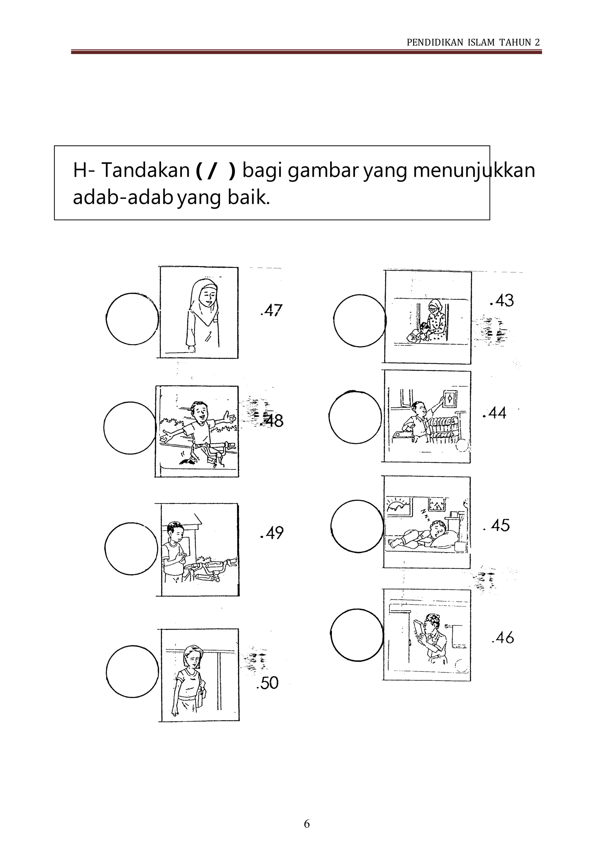 soalan pendidikan islam tahun 2 | DOCX