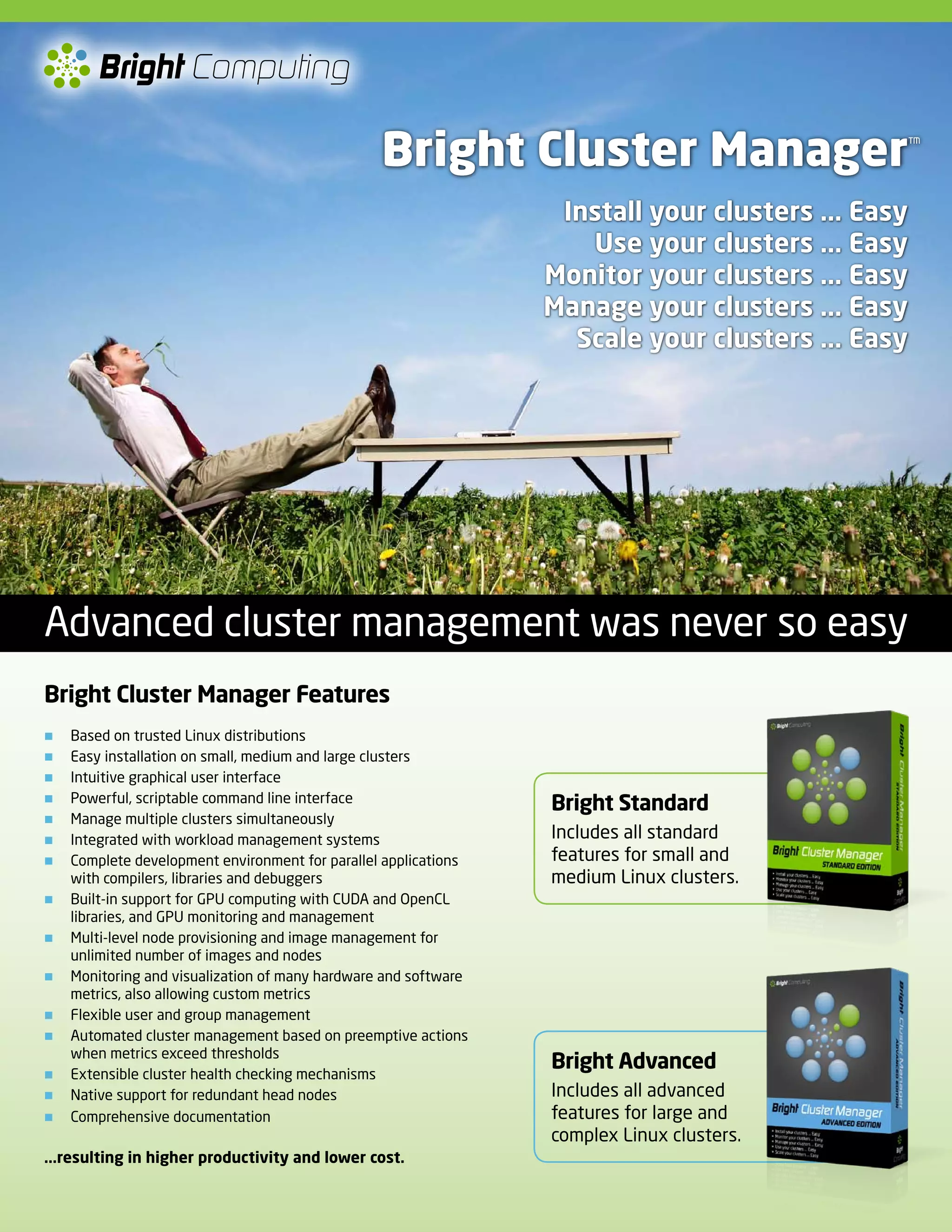 Bright Computing - Bright Cluster Manager | PDF