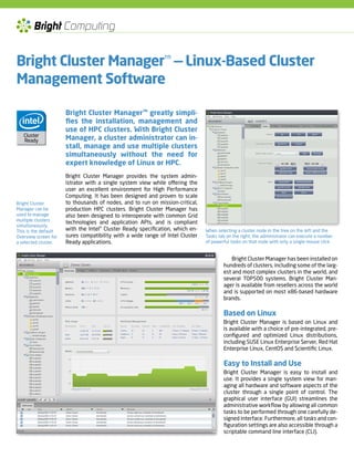 Bright Computing - Bright Cluster Manager | PDF