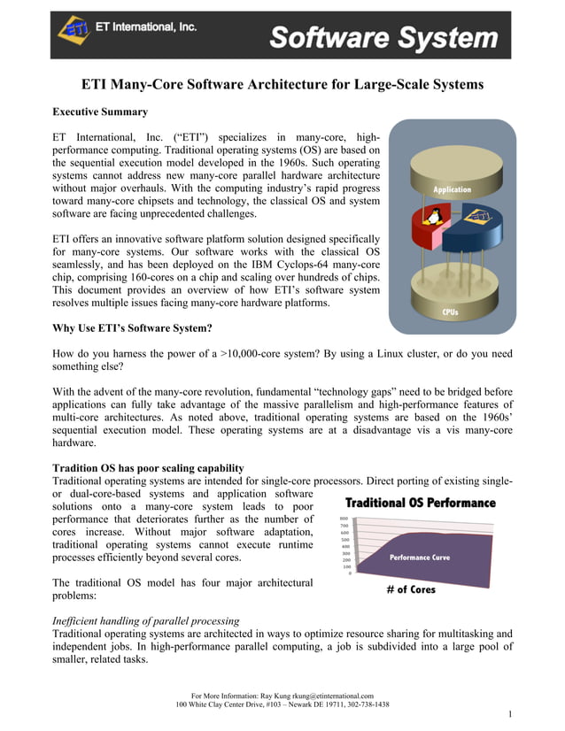 ETI Software System | PDF