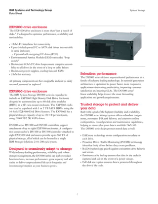 IBM System Storage DS5000 | PDF