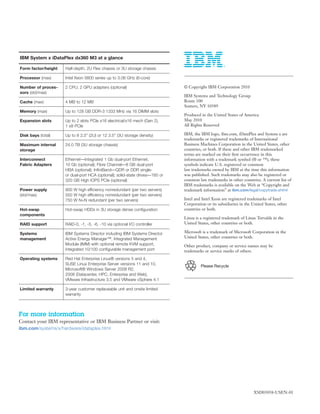iDataPlex DataSheet | PDF