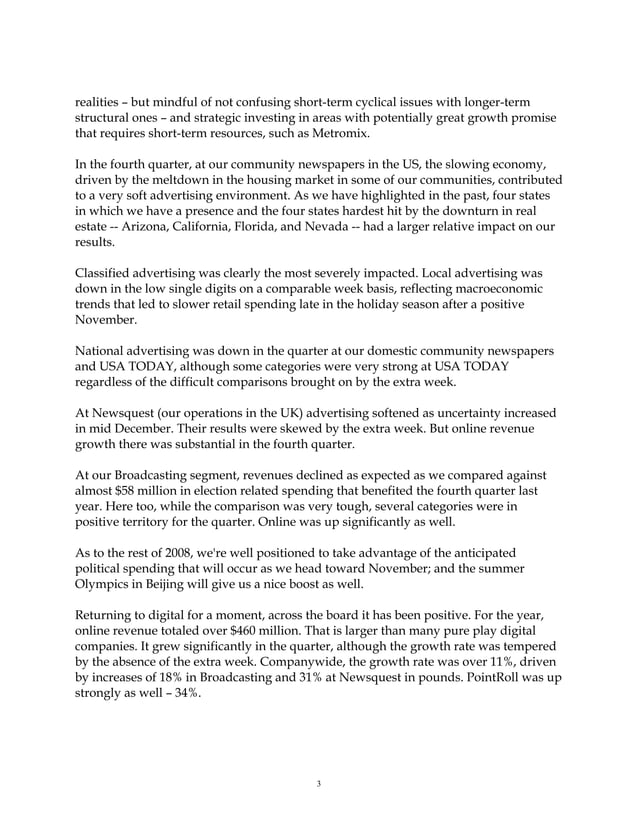 gannett 4Q2007transcript | PDF