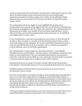 gannett 4Q2007transcript | PDF