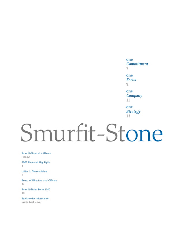smurfit stone container 2001_annual_report | PDF