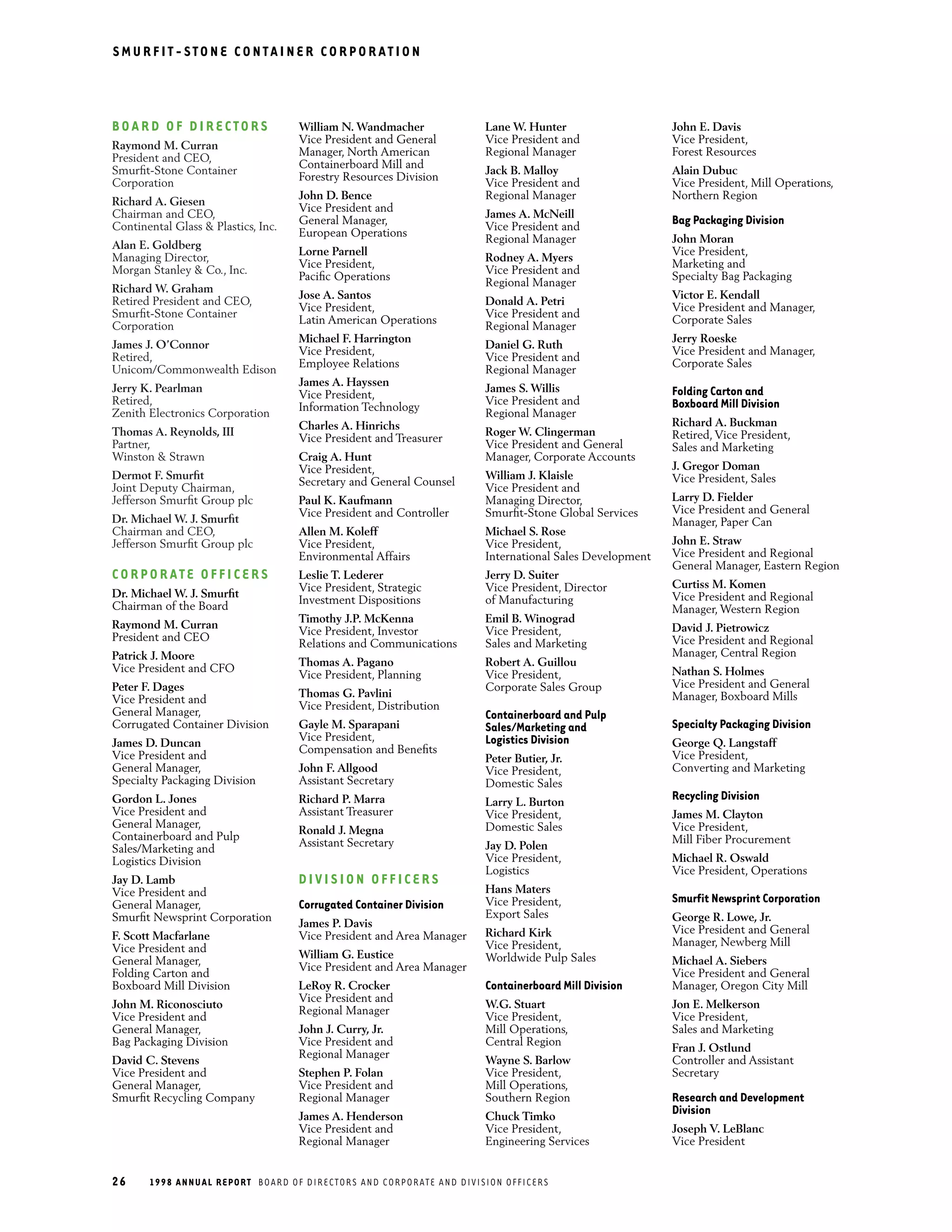 smurfit stone container 1998_AR | PDF