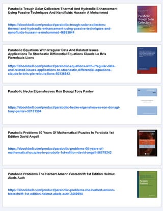 Parabolic Geometries I Background And General Theory Andreas Ap | PDF