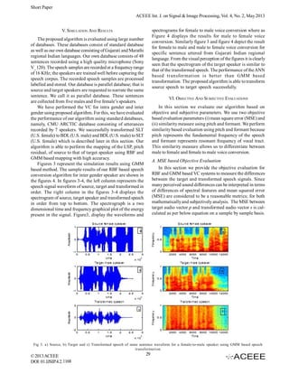 Line Spectral Pairs Based Voice Conversion using Radial Basis Function | PDF