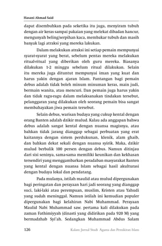 DR. HASANI AHMAD SAID, MA - ISLAM DAN BUDAYA DI BANTEN | PDF