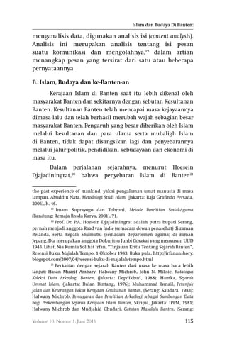 DR. HASANI AHMAD SAID, MA - ISLAM DAN BUDAYA DI BANTEN | PDF