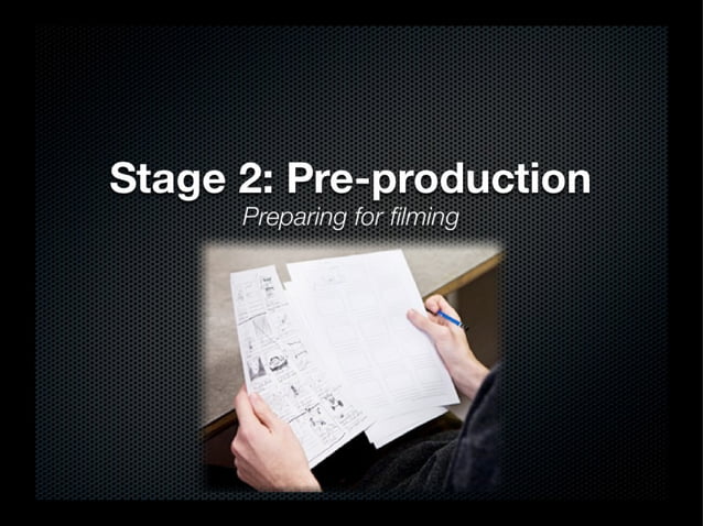 The Stages of Film & Video Production | PPT
