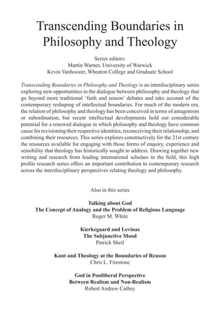 Beyond Fideism Negotiable Religious Identities Ollipekka Vainio | PDF