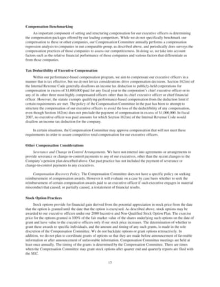 dillard's 2008proxystatement | PDF