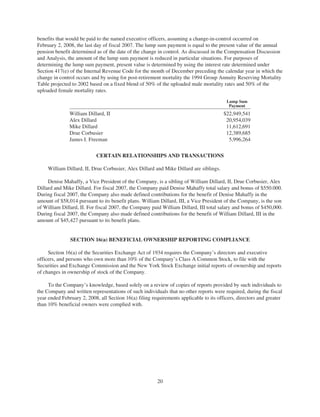 dillard's 2008proxystatement | PDF