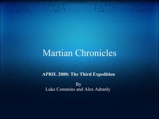 Martian Chronicles | PPT
