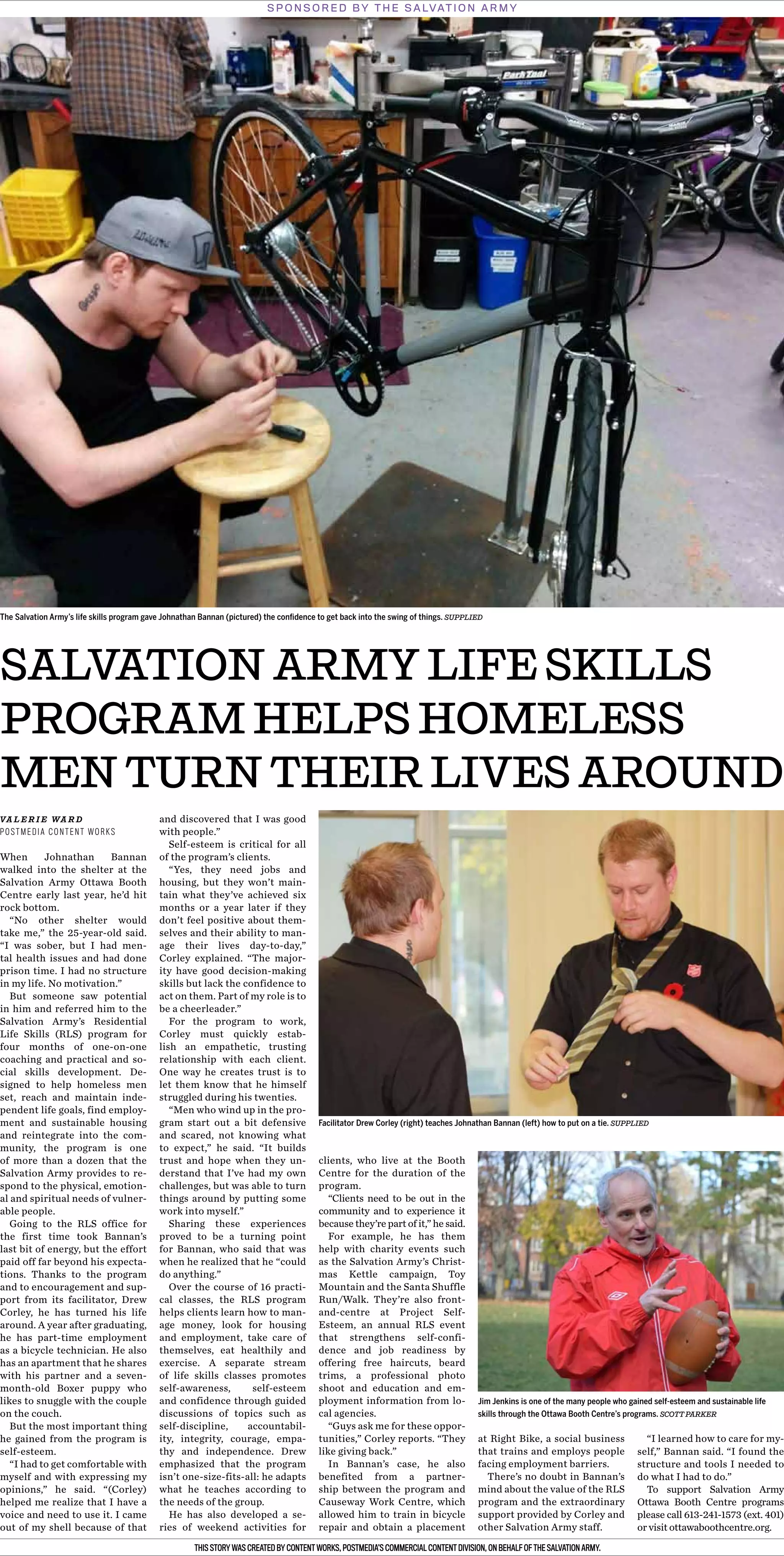 Ottawa Citizen Article - Life Skills Program | PDF