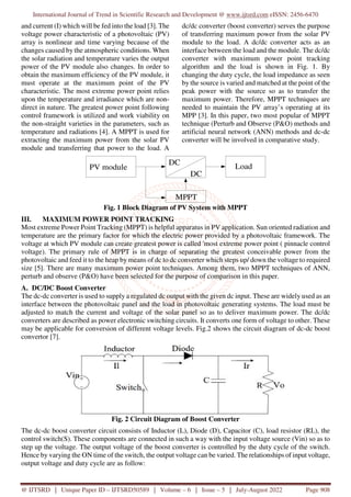 Analysis and Implement of Hybrid ANN PandO Based MPPT Controller to Enhance Efficiency of ...