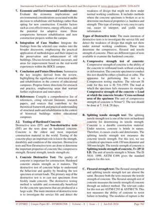 A Review Article on “Structural Audit and Rehabilitation of Old ...