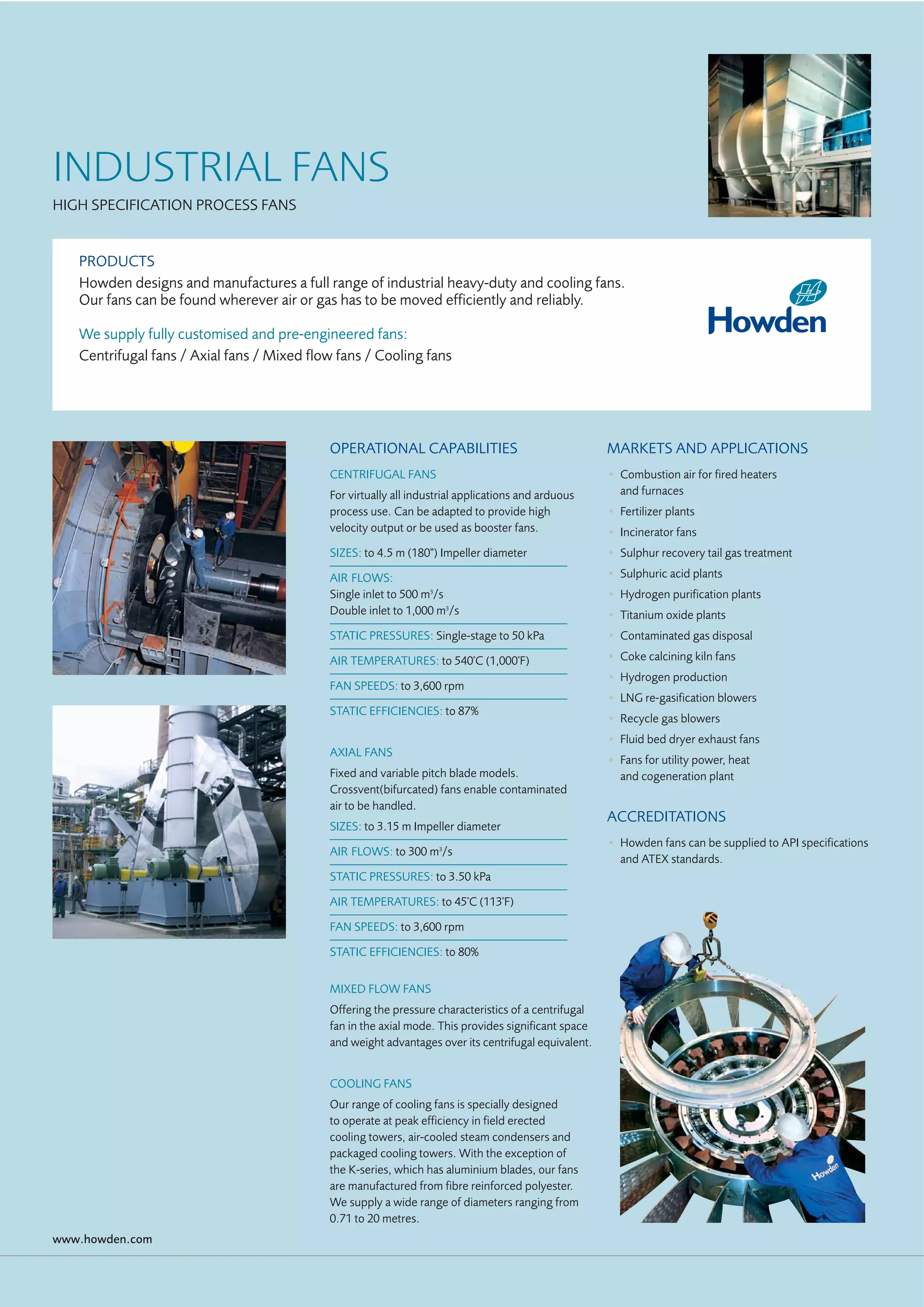 Howden Group - petrochemical products | PDF