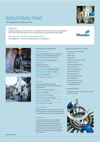 Howden Group - petrochemical products | PDF